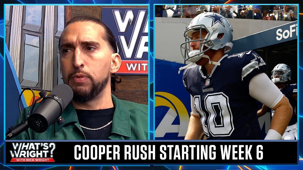 Cooper Rush is back in Wk 6, Nick predicts Eagles will end his winning ...