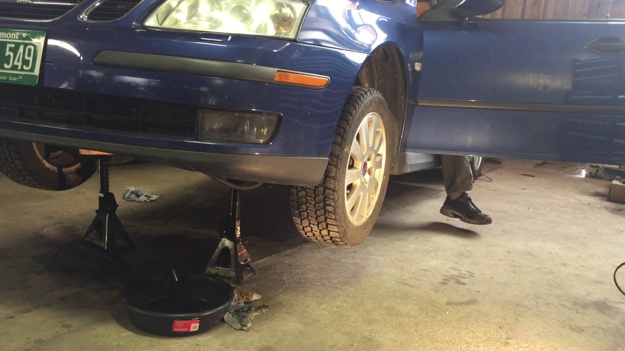 Saab 9-3 SS. Automatic transmission - YouTube