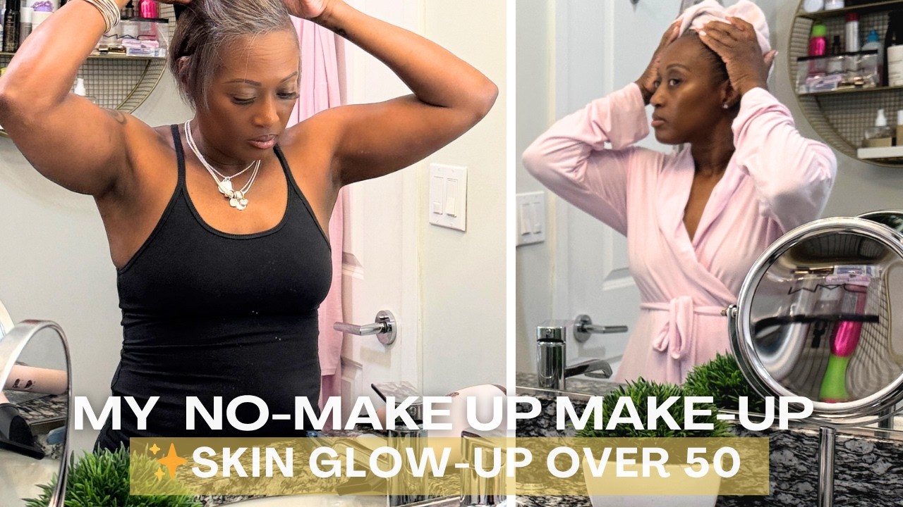 No Makeup Makeup Routine Over 50 | My Everyday Ageless Glow | Tricia ...