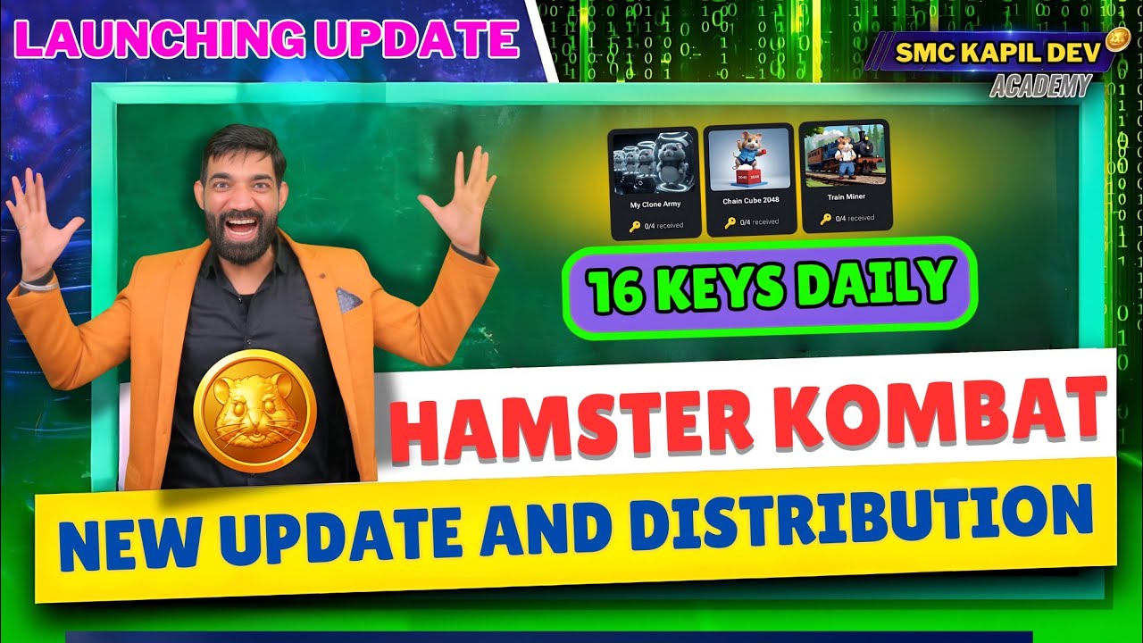 16 Keys Daily @HamsterKombat_Official | Hamster Kombat PLAYGROUND NEW ...