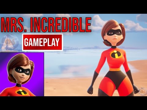 New Mrs. Incredible Skin Gameplay (The Incredibles) (Fortnite) - YouTube