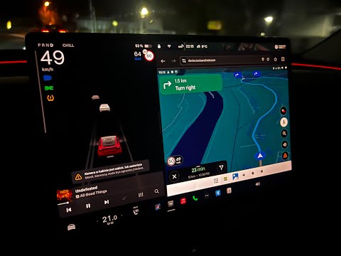 Tesla Android 2025.46.1: All about GPS! How to use Google Maps / Waze in your Tesla