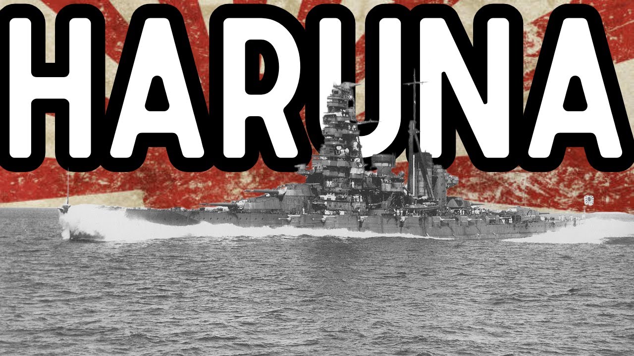 The Sinking of Haruna - YouTube