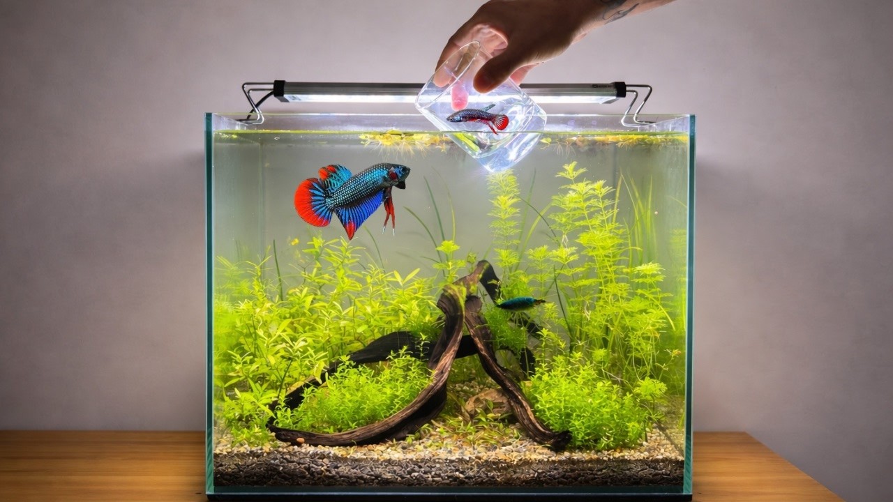 Betta Fish Courtship Dance | Betta Fish Mating Behavior - YouTube