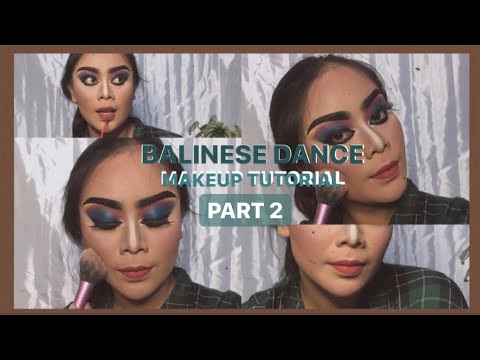 tutorial makeup tari bali part 2🕉 | SETEBAL INIIIII?😨 - YouTube