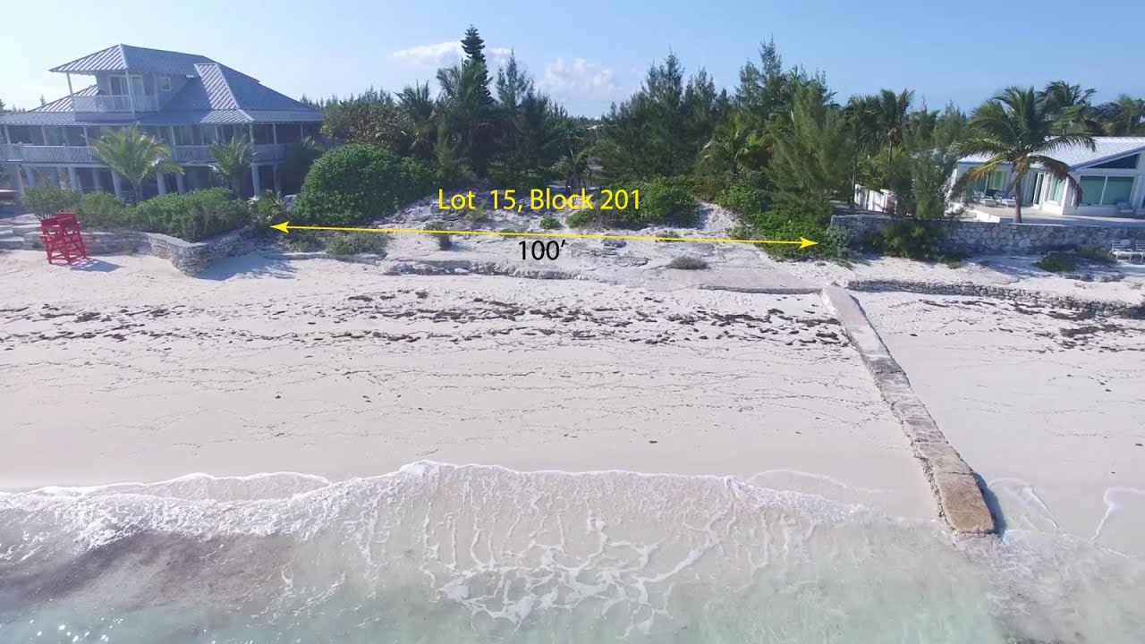 Beachfront Parcel 15, Block 201. Windward Beach, Treasure Cay, Abaco ...