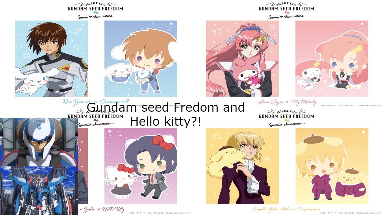 Anime News Round Up 20th January Gundam Seed Freedom and Hello Kitty ...