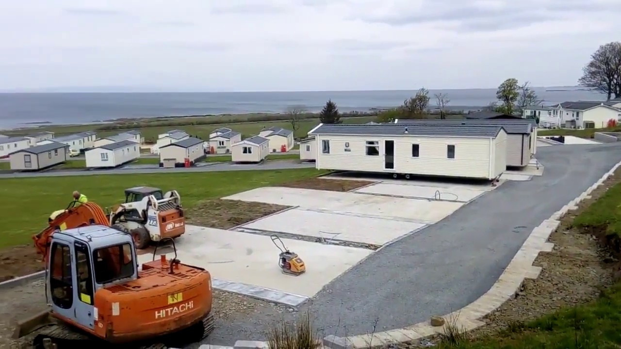 New Sea View Static Caravan pitches at Ardmillan Castle Holiday Park ...