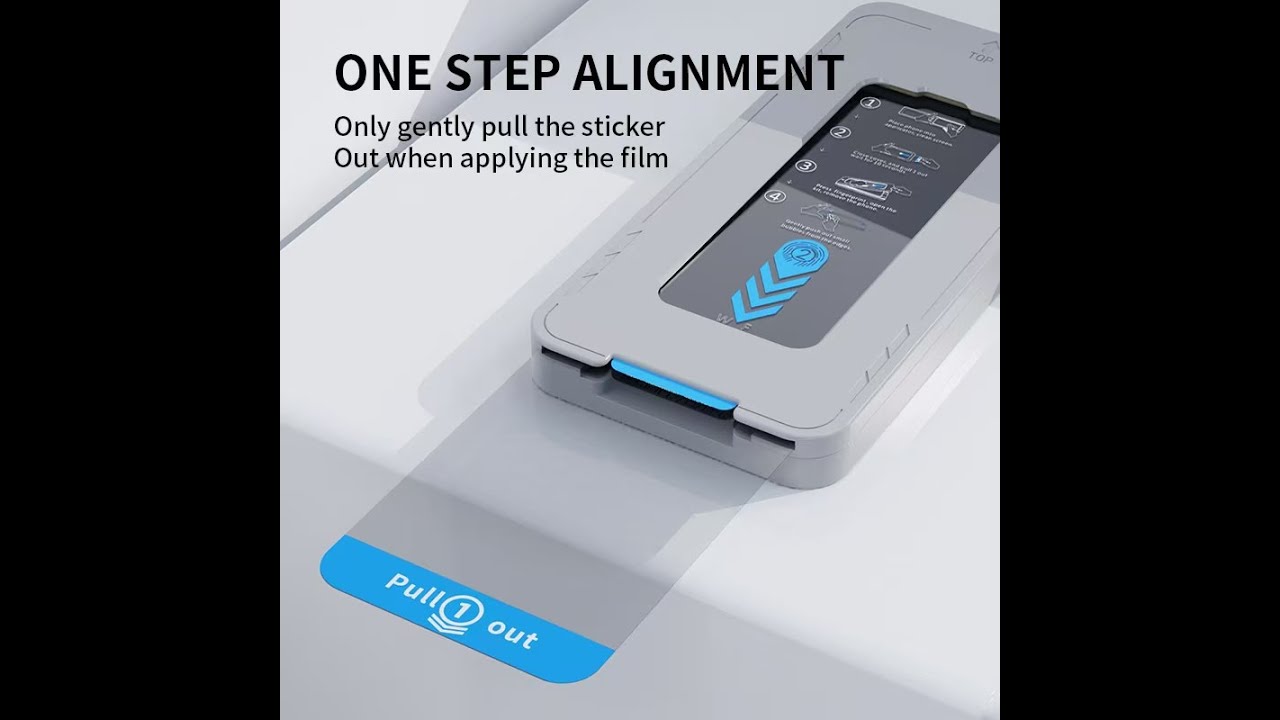 EZ Dust-Free Installation Box of Glass Screen Protector - YouTube