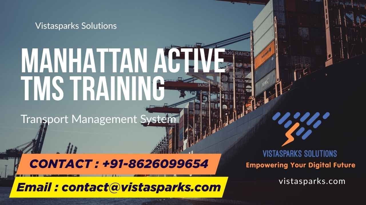 Manhattan Active TMS Training | Learn Transportation Management System ...
