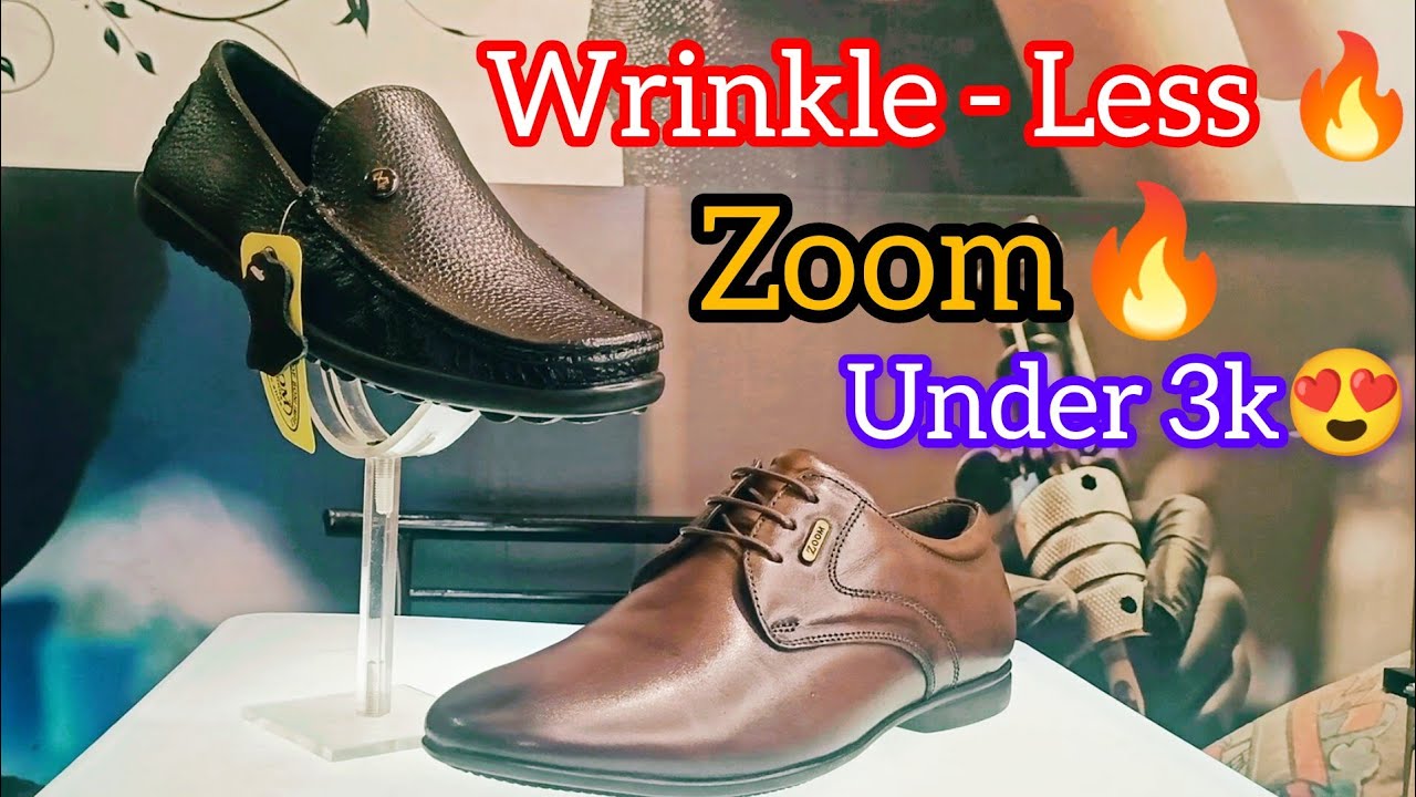 Zoom Wrinkle Less Loafers & Semi-Formal Shoes | Under 3k | Pure Leather ...