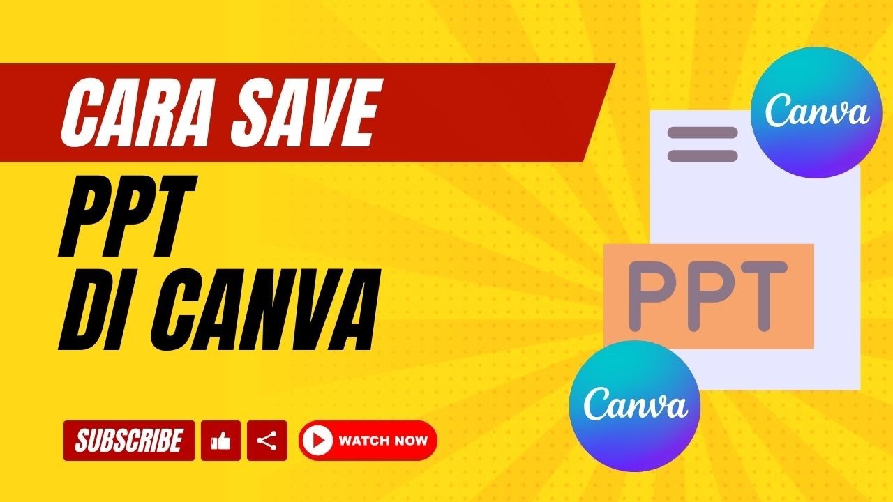 Cara save ppt di canva | powerpoint - YouTube