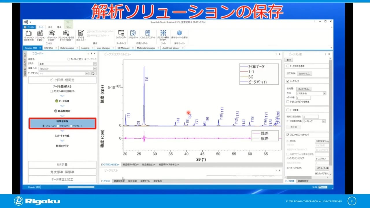 医薬品分析セミナー リガク 21CFR Part11対応機能紹介 －SmartLab Studio II ER/ESシステム－ - YouTube