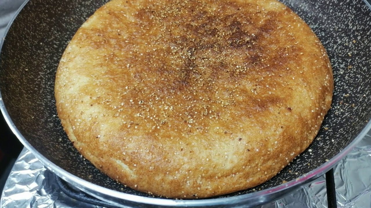 Recette inratable d'un pain à la poêle croustillant de l'extérieur et ...