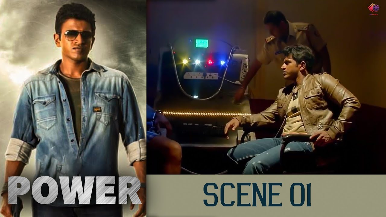 Power Hindi Dubbed Action Movie Scene 01 Puneeth Rajkumar