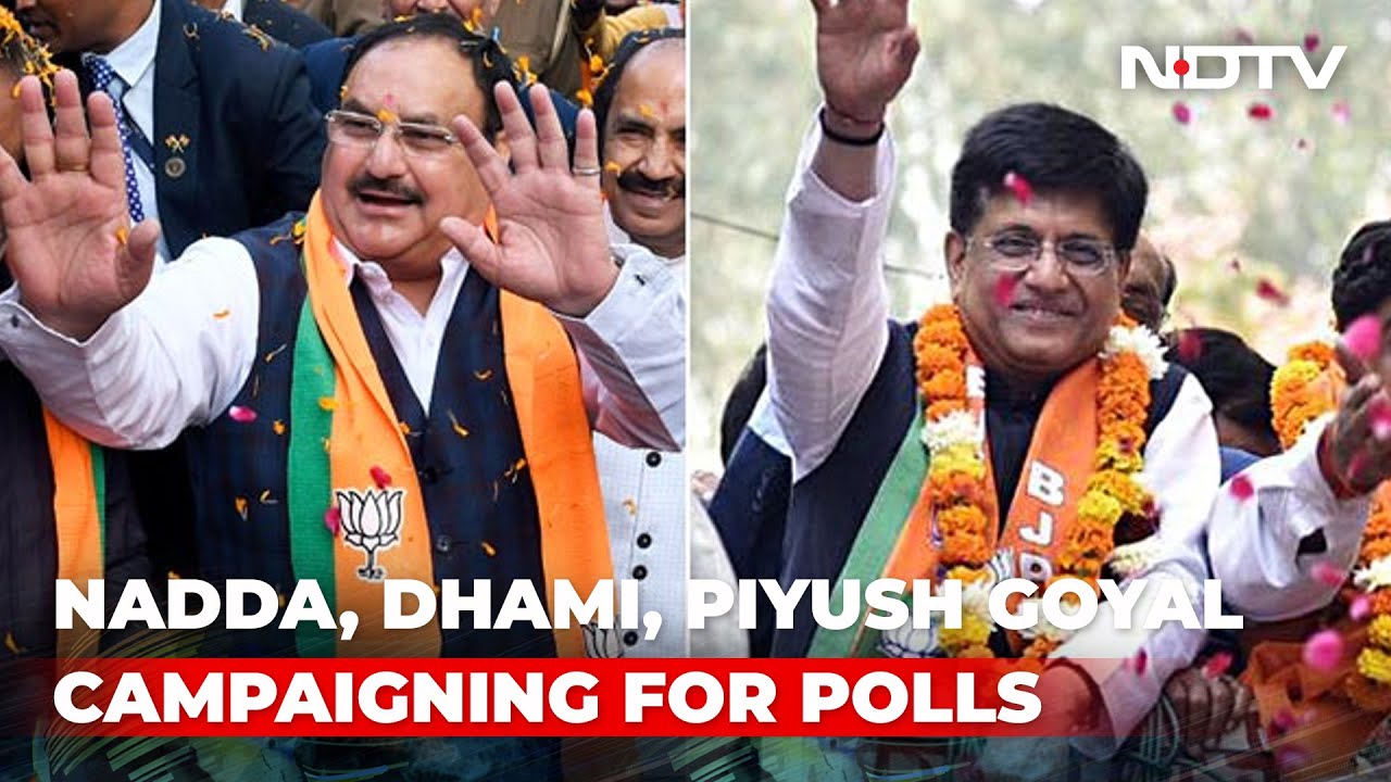 MCD Elections: BJP's 'Super Sunday' Campaign For Delhi Civic Election ...