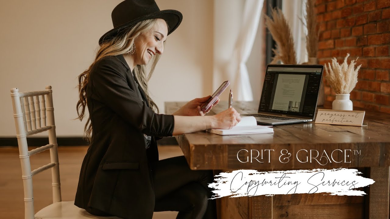 Grit & Grace Design Studio: Copywriting Services - YouTube