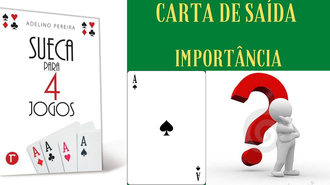 Como jogar SUECA da forma certa. Escolha da CARTA DE SAÍDA e a sua ...