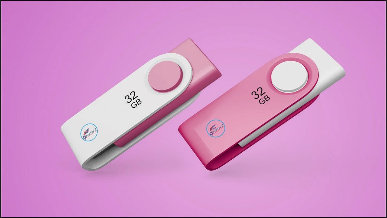 Pen Drive Design With Size in | Coreldraw Tutorial 2020 - YouTube