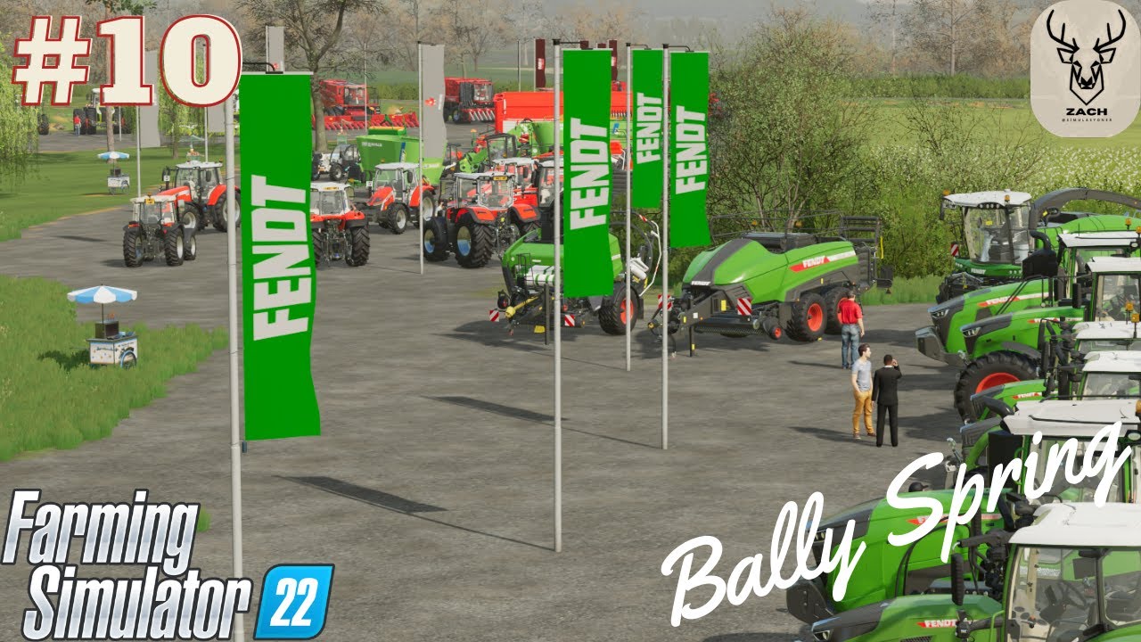Making Money & Visiting Agricultural Fair | Bally Spring | FS22 ...