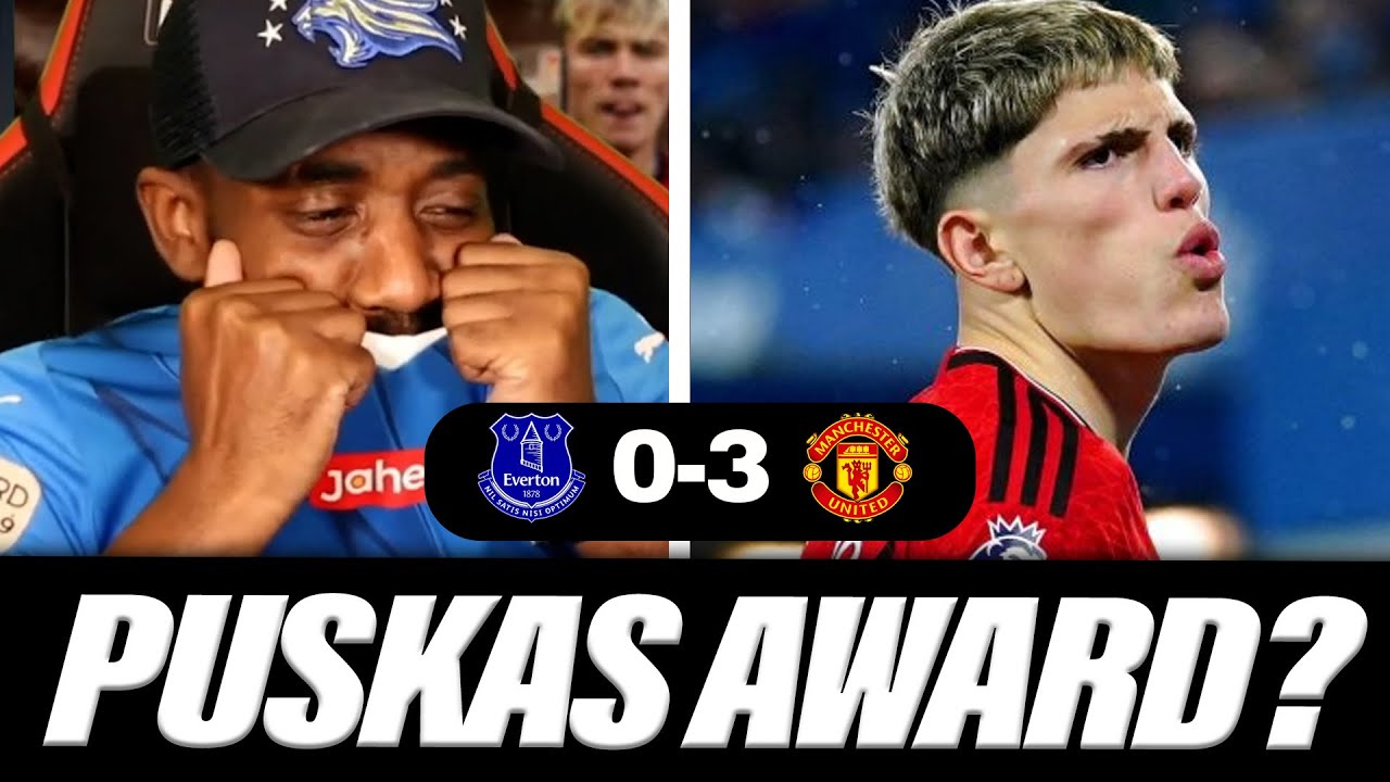 GOAL OF THE SEASON FROM GARNACHO! PUSKAS AWARD INCOMING? Everton 0-3 ...