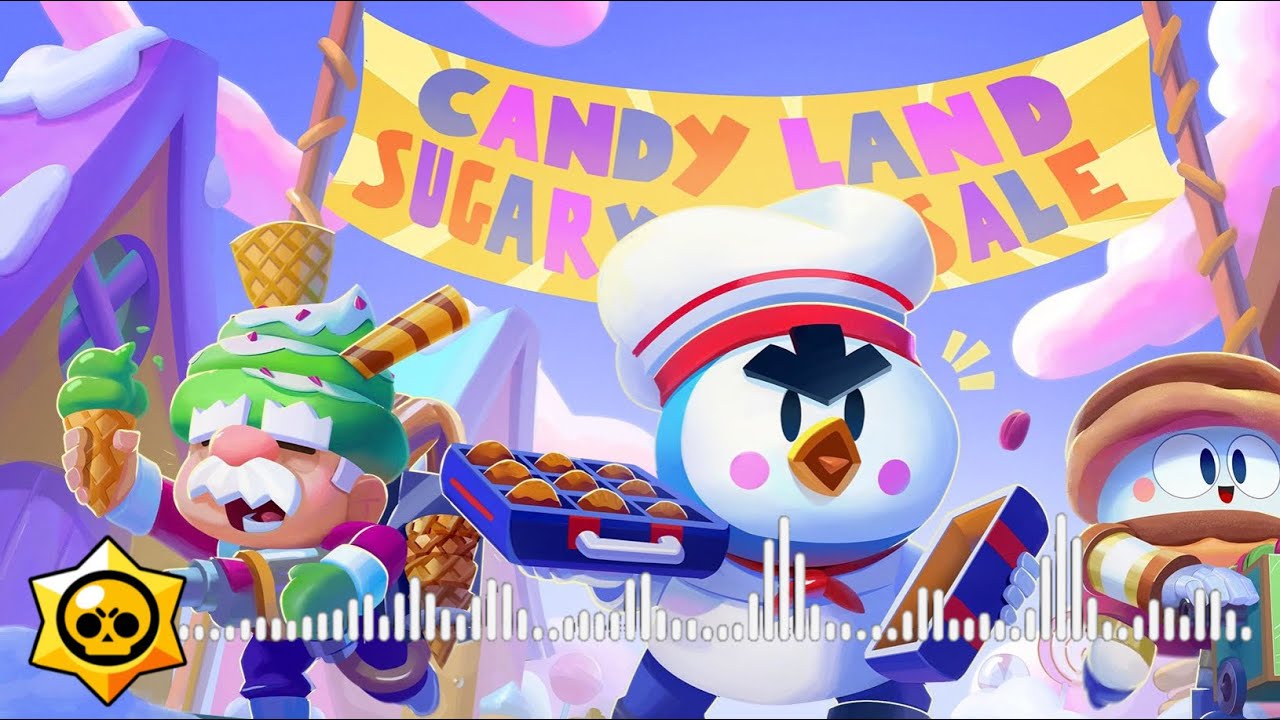 Brawl Stars Ost S16 Candyland Battle Music Youtube