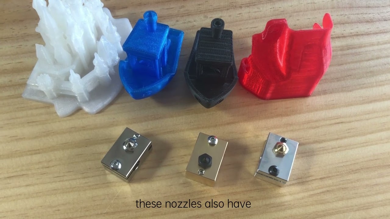 Mellow High Quality Sharp NF V6 Nozzles (Brass, Hardened steel, Copper ...