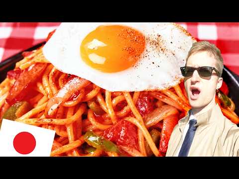 WEIRD Japanese Spaghetti in Tokyo // Japanese Food REDUX