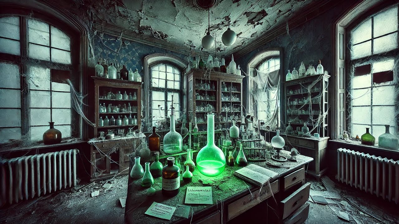 Exploring an Abandoned Scientist’s Lab: House Filled with Equipment ...