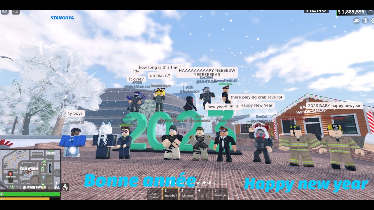 🎉ERLC New year 2023 event | Roblox - YouTube