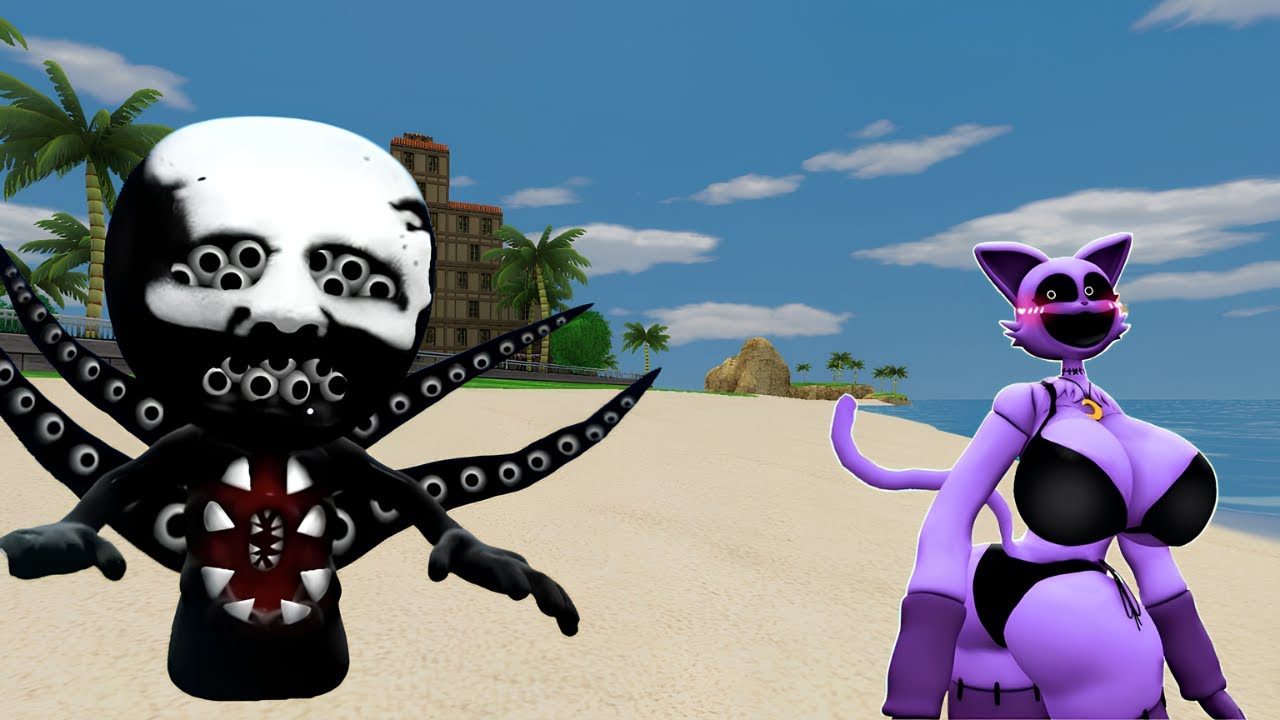 NEW HORROR EVOLUTION BLACK SPRUNKI PHASE SONG and CATNAP - YouTube