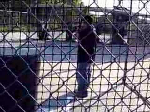 Worst Baseball Swing Ever! - YouTube