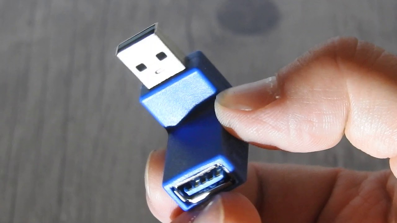 Vertical USB 3.0 Adapter - YouTube