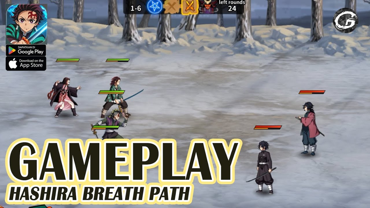 Hashira Breath Path Gameplay - Mobile Game (Android) - YouTube