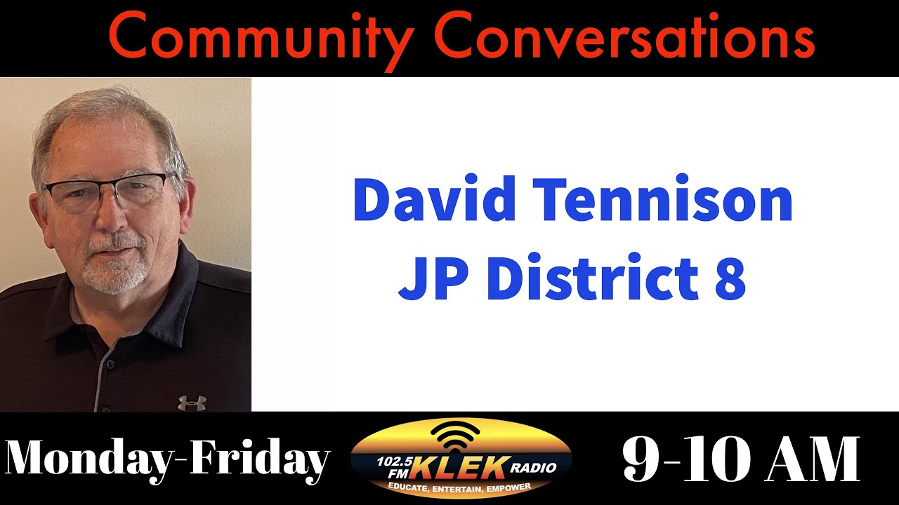 Community Conversations with David Tennison - YouTube