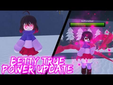 BETTY TRUE POWER UPDATE II Roblox Undertale / Undertale Crazy ...