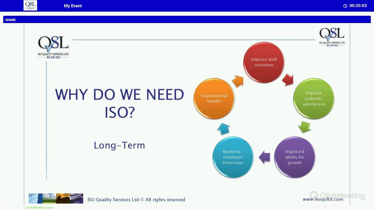 Why Implement ISO? - YouTube