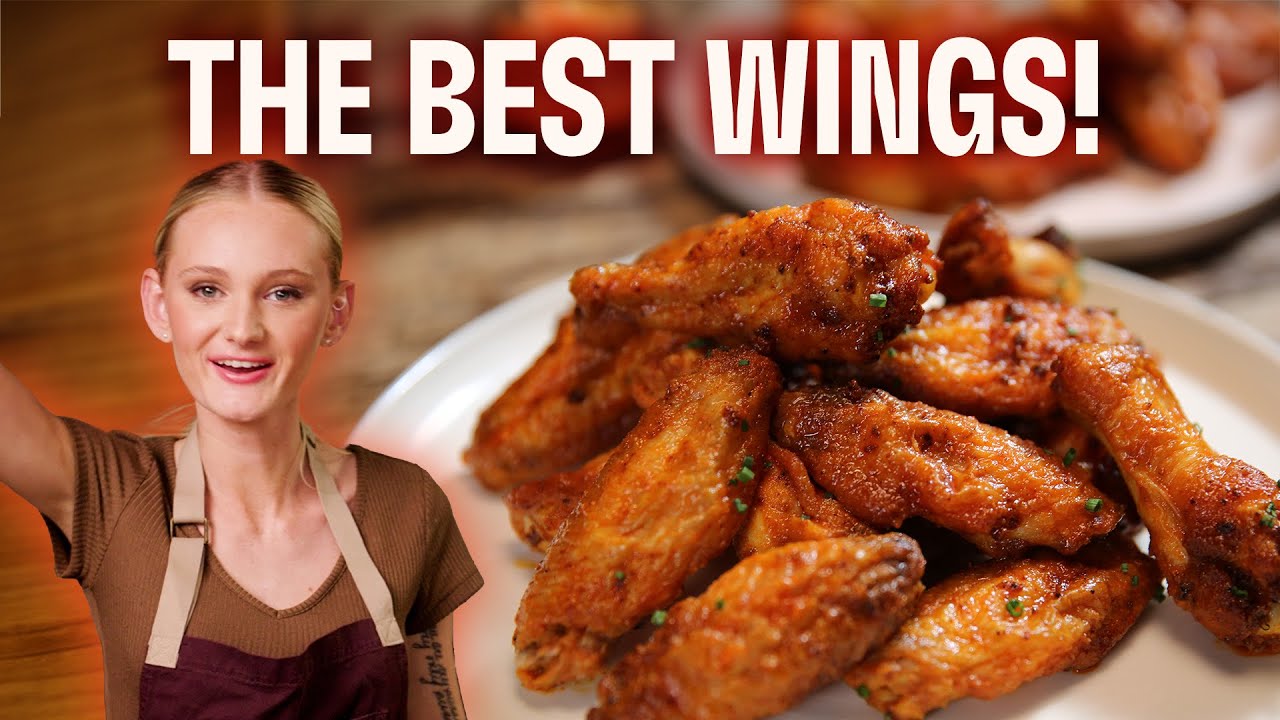 Tini's Next Level Game Day Wings | From Scratch with Tini - YouTube