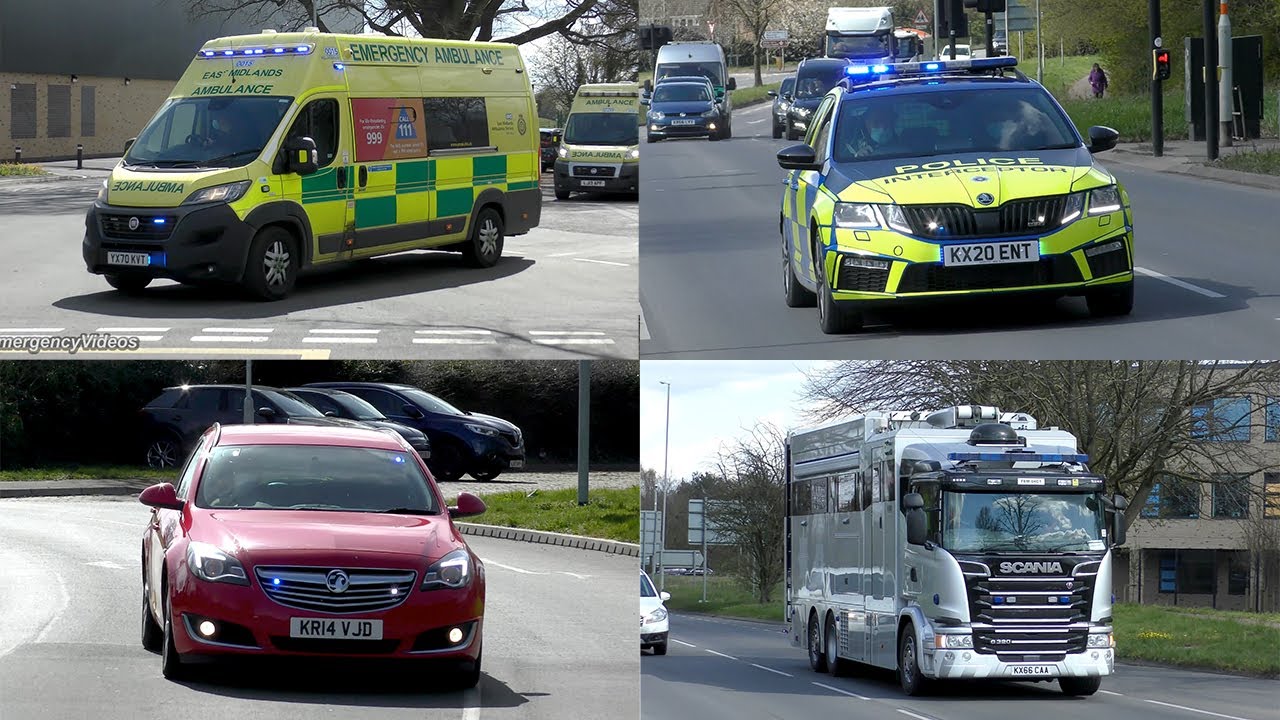 Joint Command Unit - Police Interceptors, Fire Officers and Ambulances ...