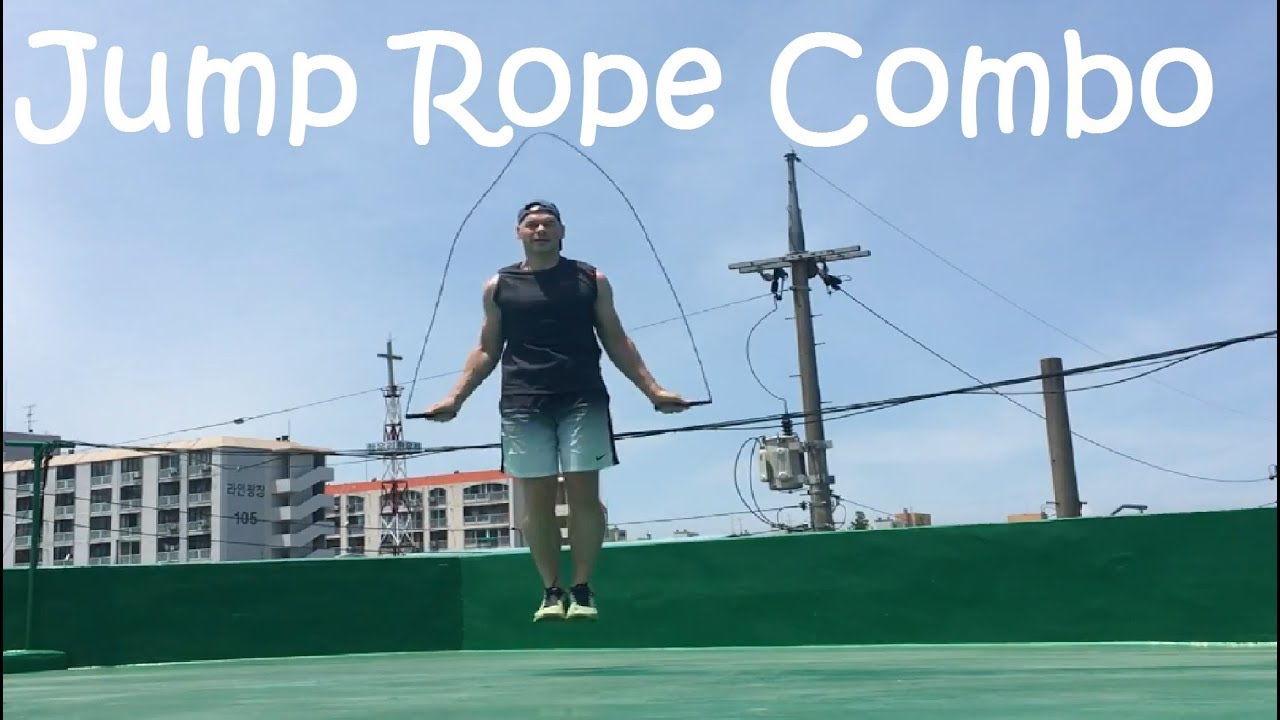 Hard Cardio JUMP ROPE COMBO | Jump Rope Fitness | Run-in-Place with a ...