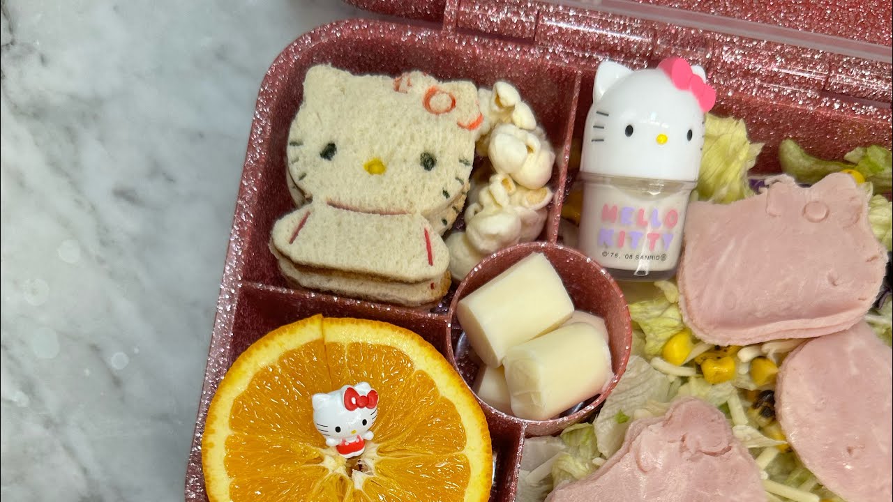 Lunch box escolar para Danna: Miércoles de Nutella/ Hello Kitty # ...