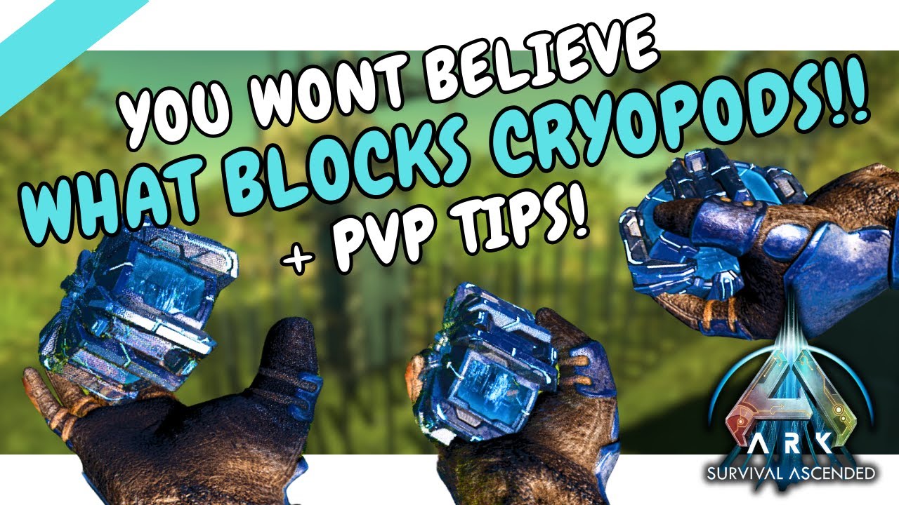 Block Cryos, Foundation Range, Turret Settings and More Ark Ascended ...