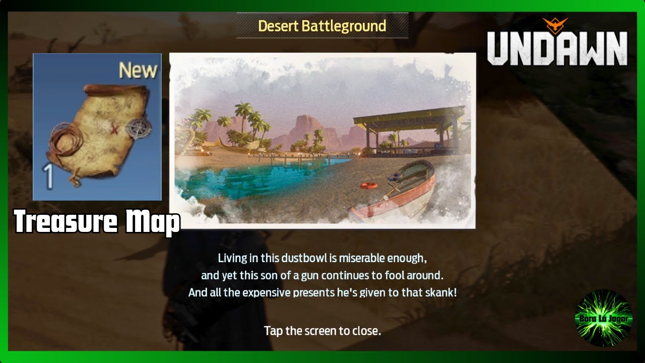 Undawn Treasure Map Desert Battleground (Golden Desert) - YouTube
