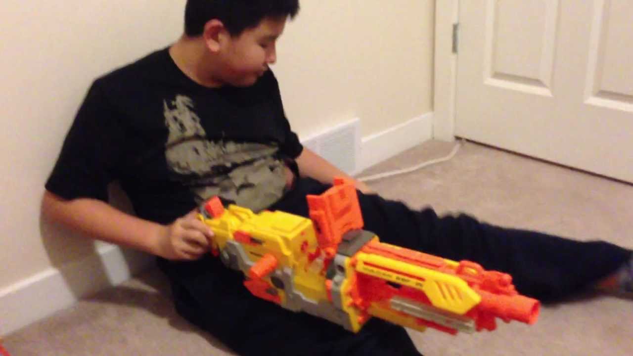 Insane Nerf Vulcan Mod - YouTube
