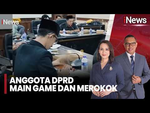 Bikin Geram! Anggota DPRD Main Game dan Merokok Saat Rapat Penanganan Stunting Anak |iToday (14/5)