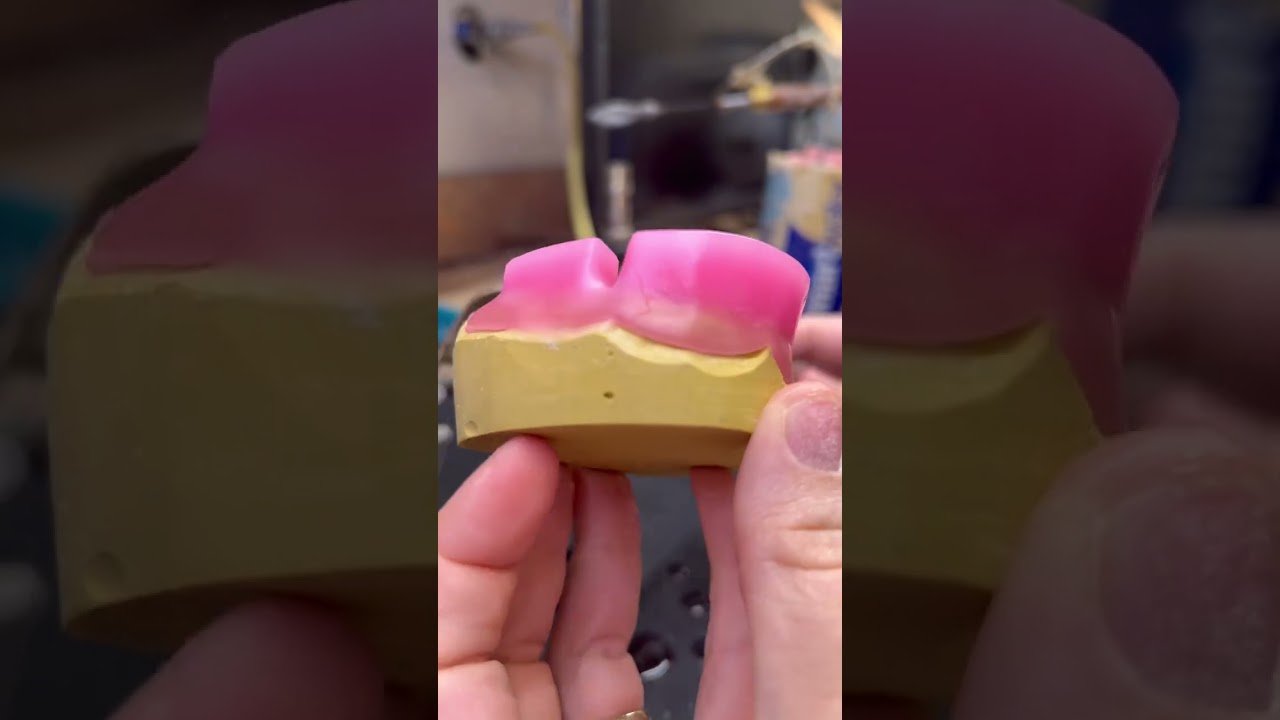 Wax former on a wax rim - YouTube