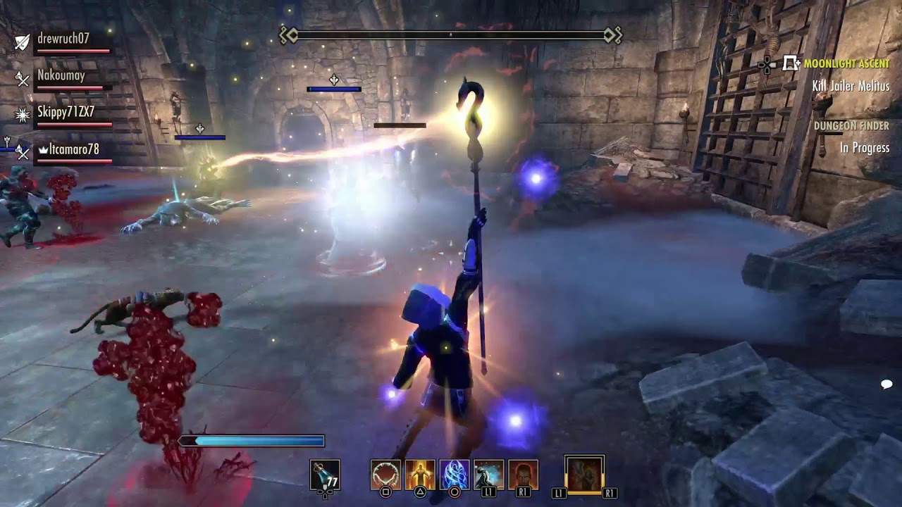 The Elder Scrolls Online: Moon Hunter Keep, Necromancer Healer, Normal ...