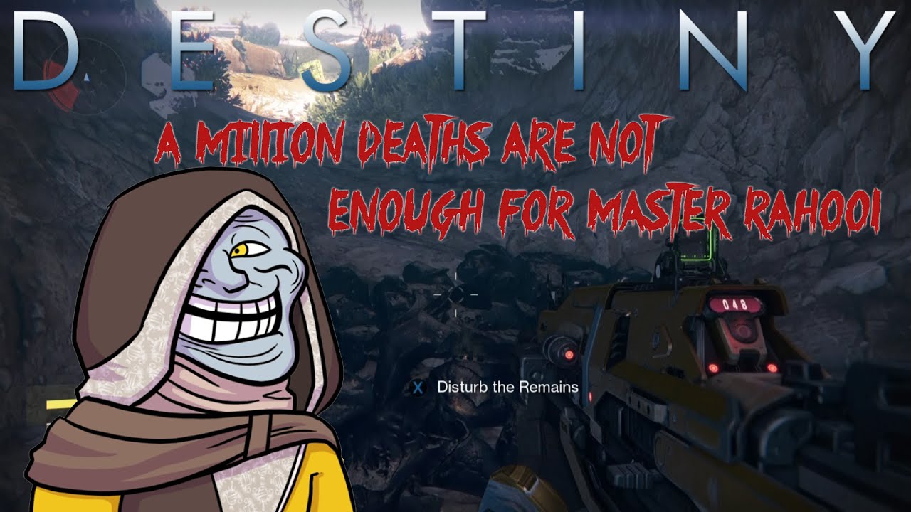 Destiny - Loot Cave Easter Egg (Master Rahool) - YouTube