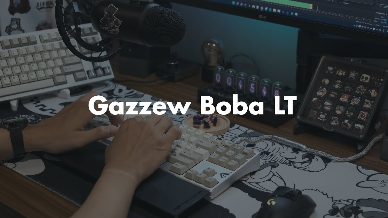 Gazzew Boba LT | Frog by Geonworks | Aluminum Plate | Switch Sounds #1 ...