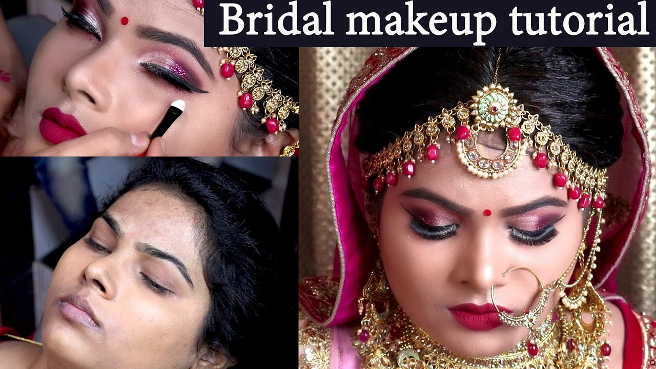 bridal makeup tutorial - YouTube